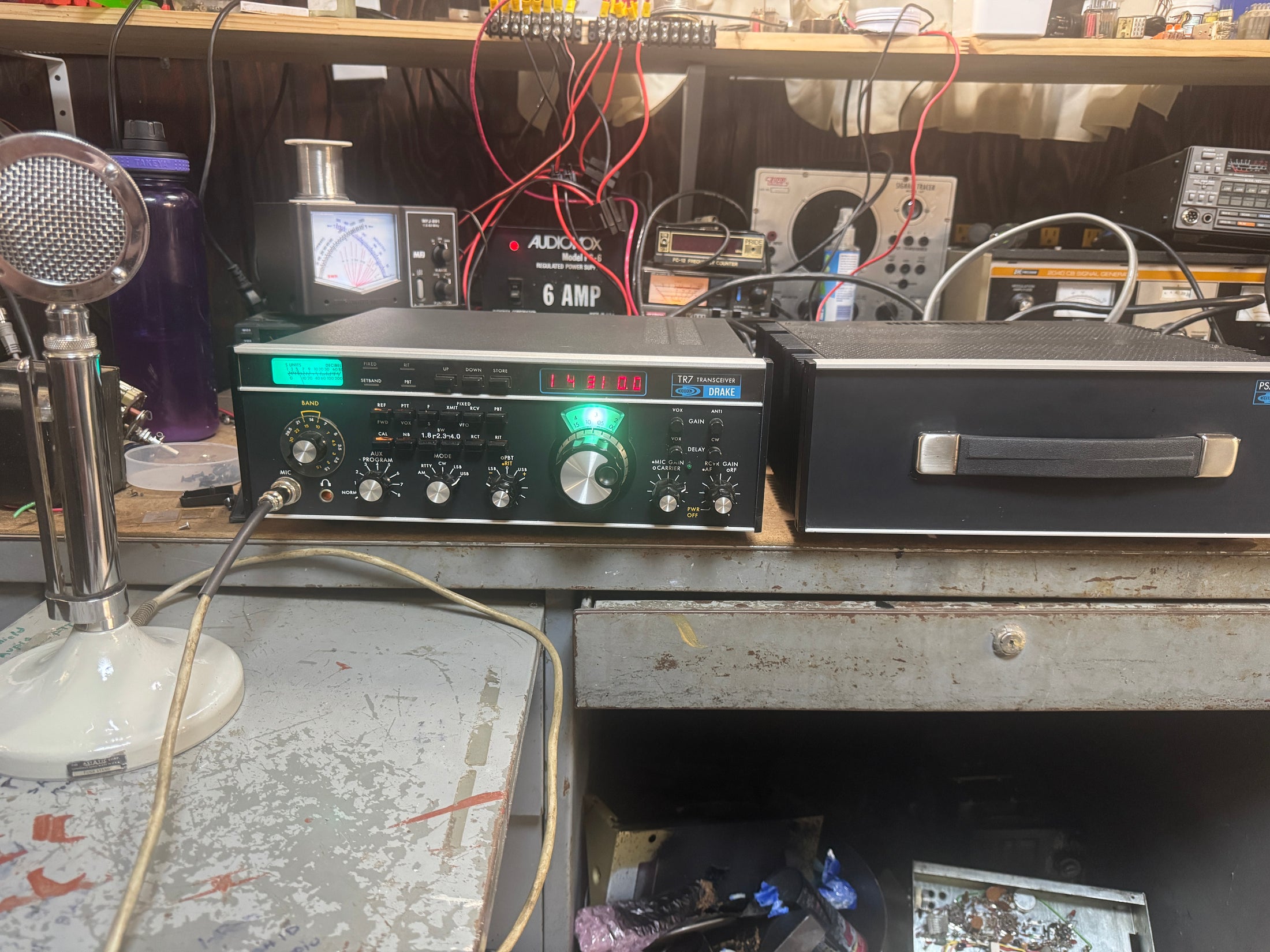 Drake TR7 and PS7 and D-104 – CB And HAM Radio Depot
