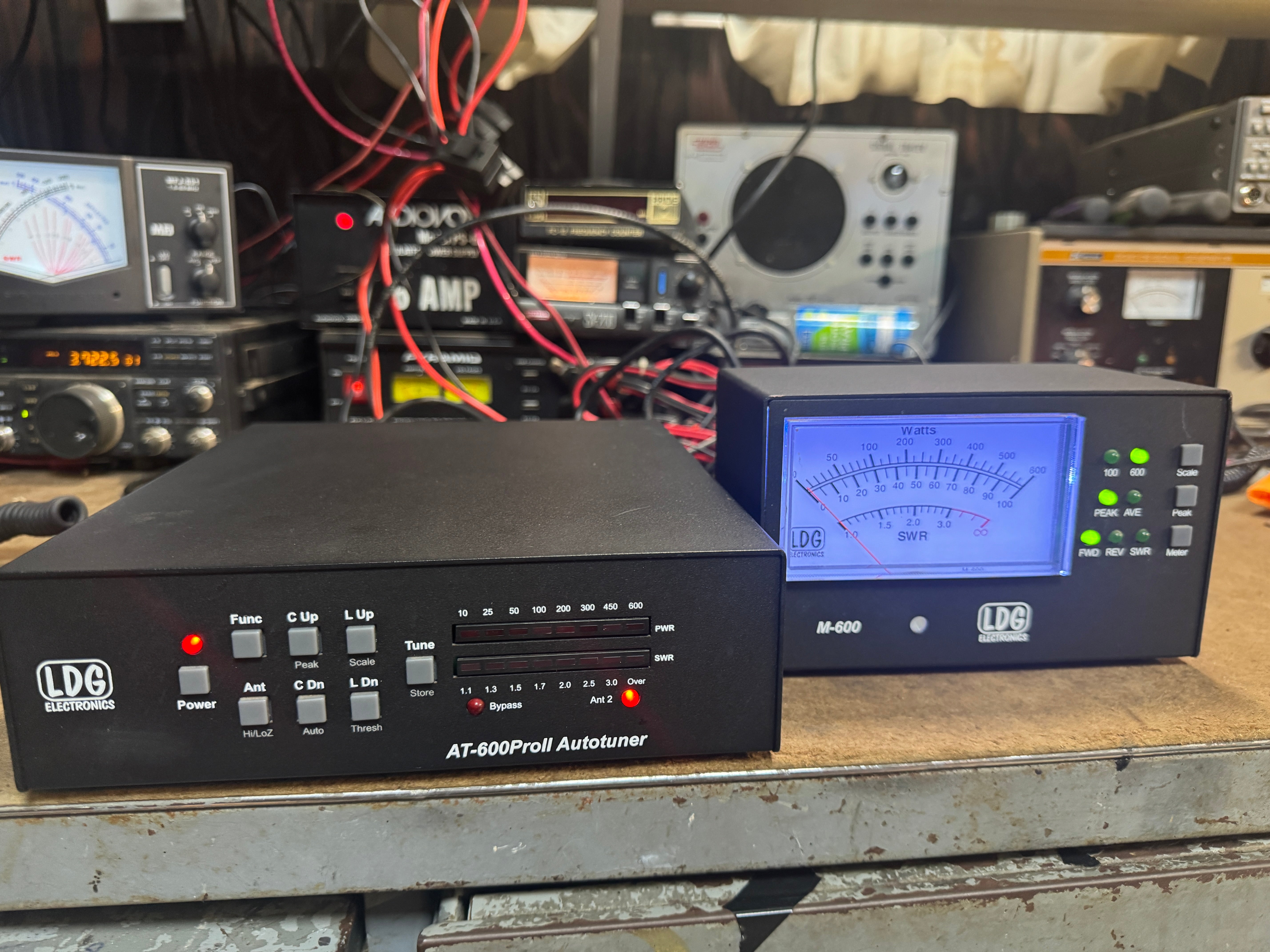 LDG AT-600 Pro II with M-600 meter – CB And HAM Radio Depot