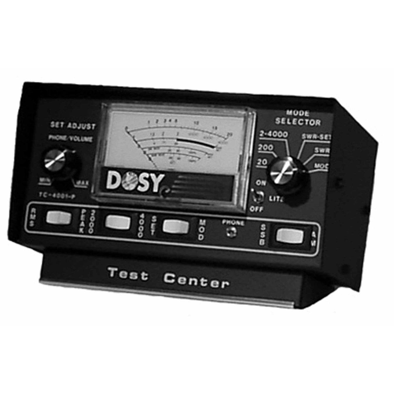 DOSY - TC4001P 4,000 WATT SWR, AM/SSB MODULATION METER – CB And HAM ...